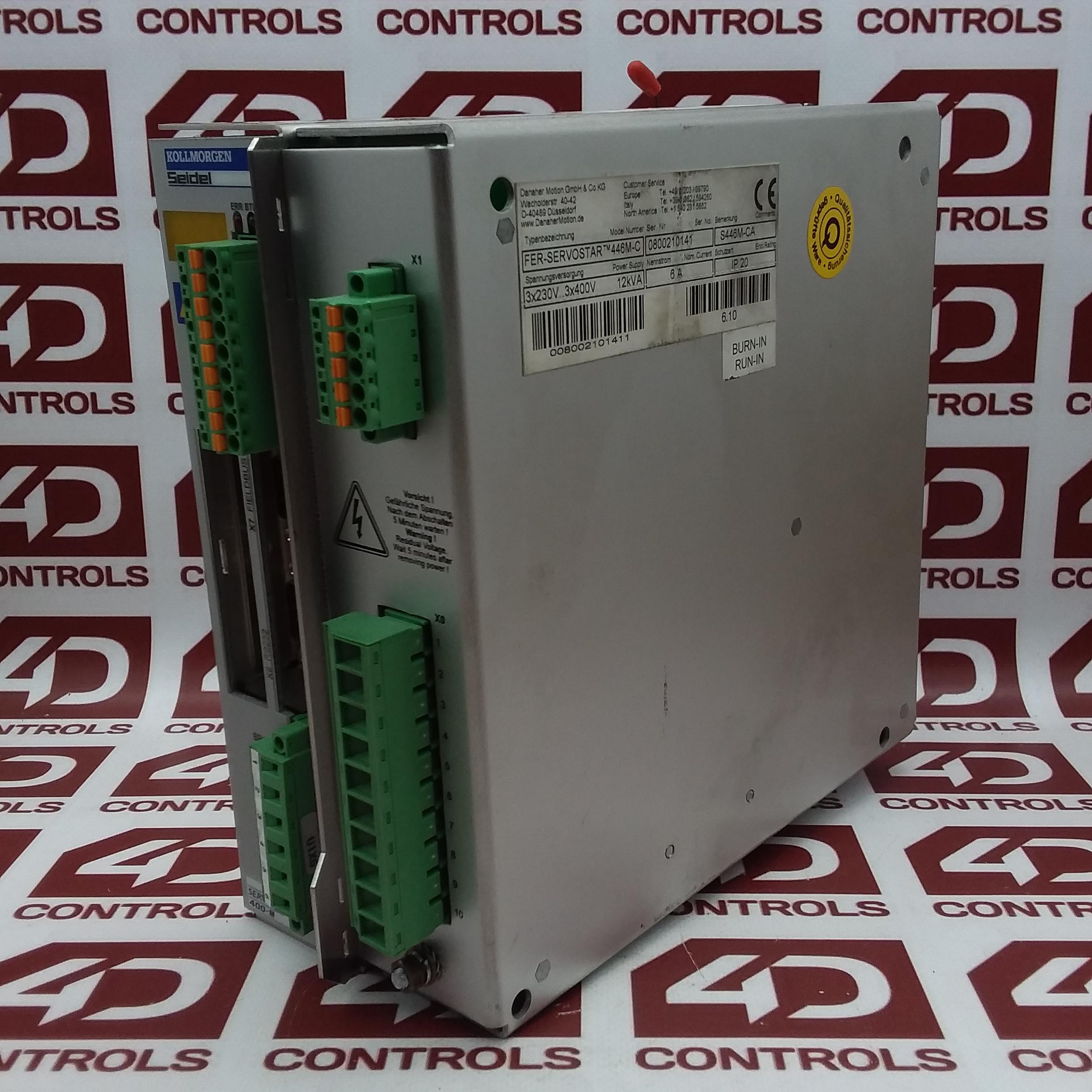 S446M-CA | Kollmorgen | SERVOSTAR 400-M | Servo Drive, 6A