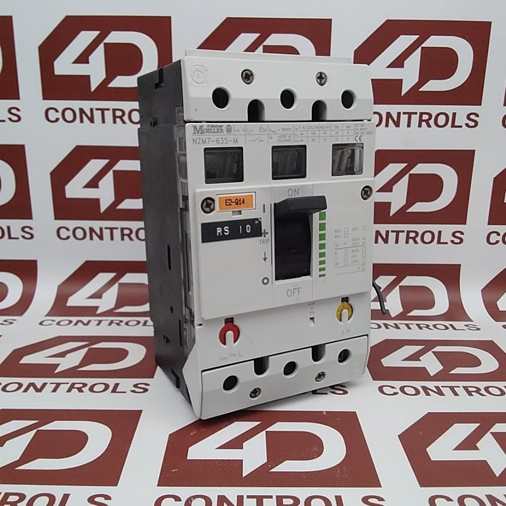 NZM7-63S-M | Moeller | Circuit Breaker, 63A, 3 Pole, 690VAC