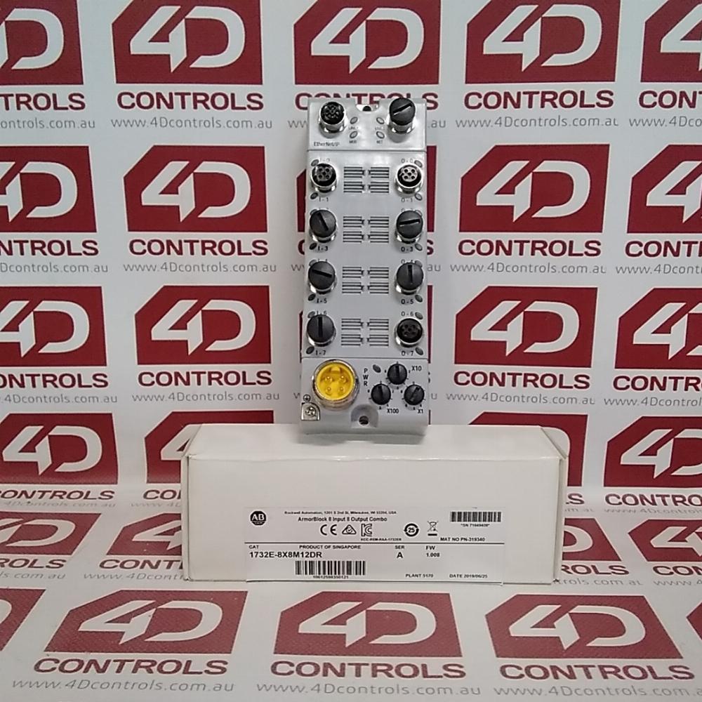 1732E-8X8M12DR | Allen Bradley | I/O Block, Armorblock, 8 Point