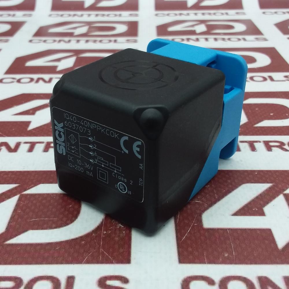 6037073 | Sick | (IQ40-40NPPKCOK) Inductive Proximity Sensor