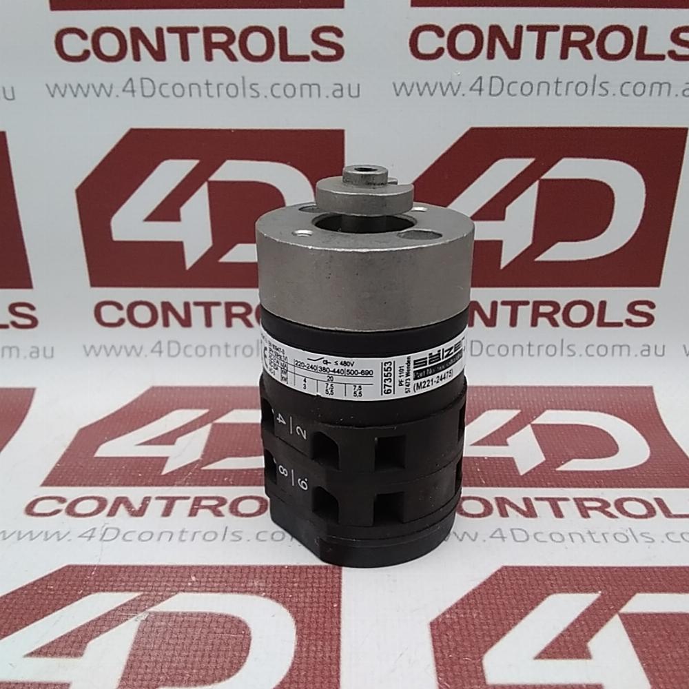 M221-SE4612 | Salzer | Rotary Cam Switch 20A 380-440VAC 7.5KW