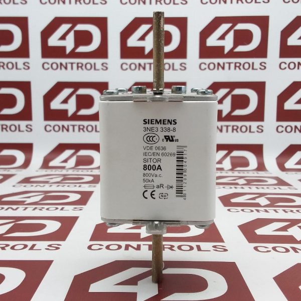 3NE3 338-8 | Siemens | SITOR | Fuse Link, 800A, 800VAC, 50kA