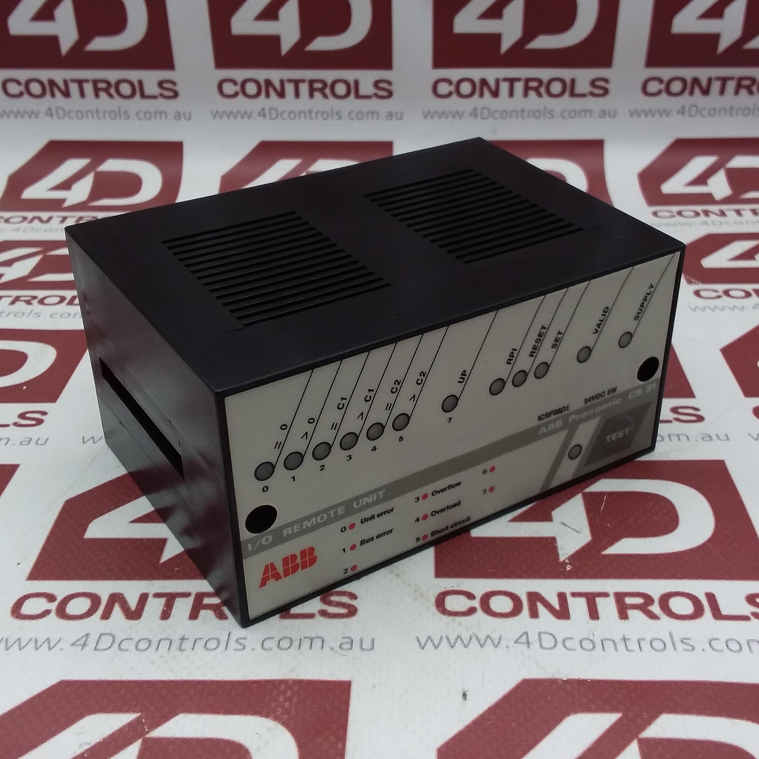 CS31 | ABB | Remote I/O Unit, Procontic 24VDC 5W