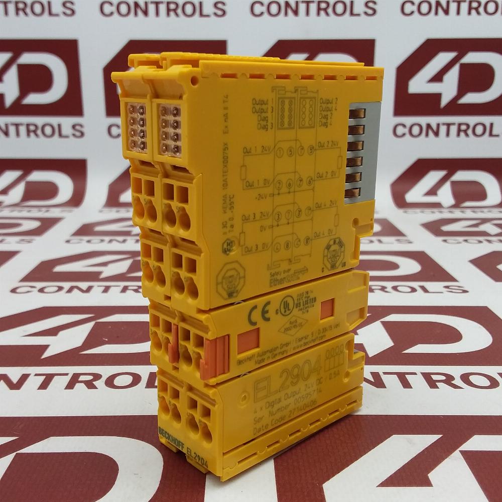 EL2904 | Beckhoff | Output Terminal Ethercat 0.5A 24VDC 221mA