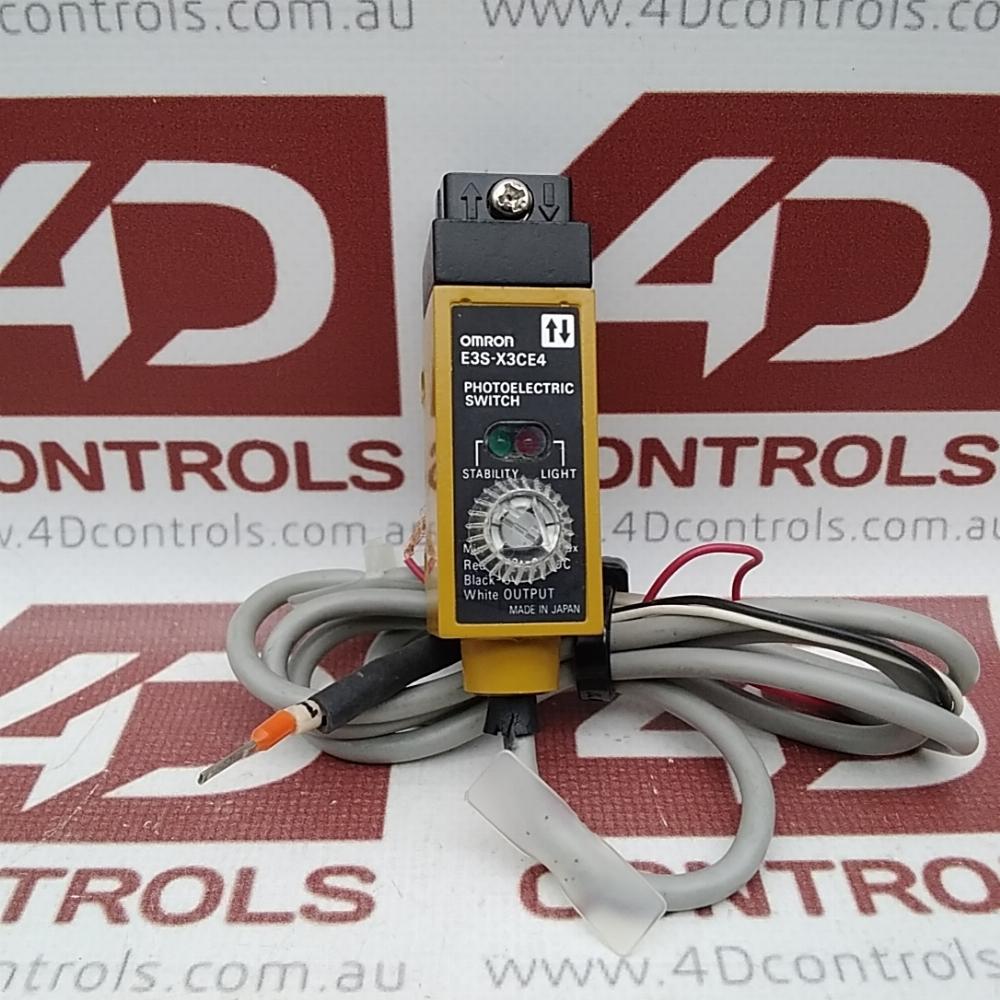 E3S-X3CE4 | Omron | Fiber Optic Sensor, Amplifier Unit, NPN