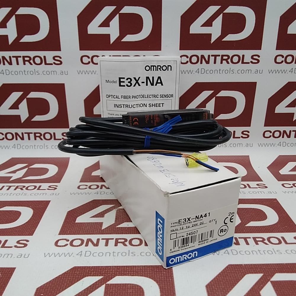 E3X-NA41 | Omron | Photoelectric Sensor, Digital Fiber Amplifier