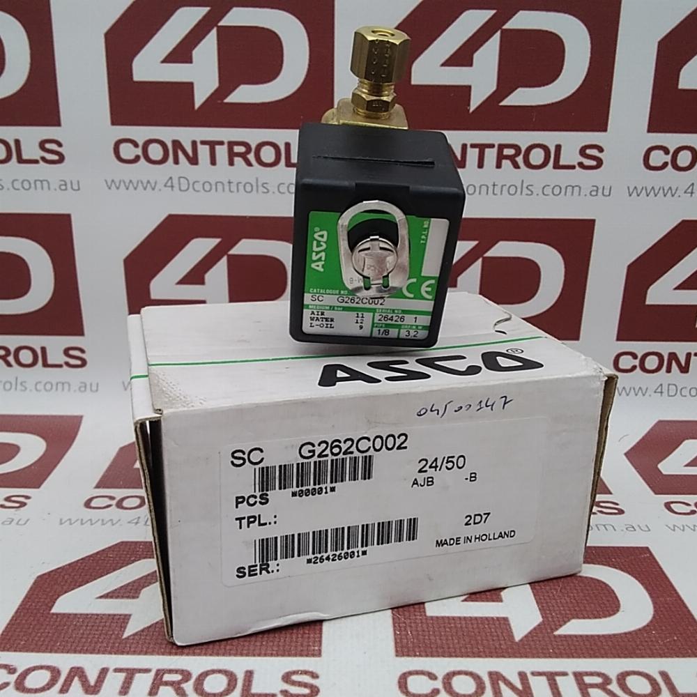 G262C002 | ASCO | Solenoid Valve Brass