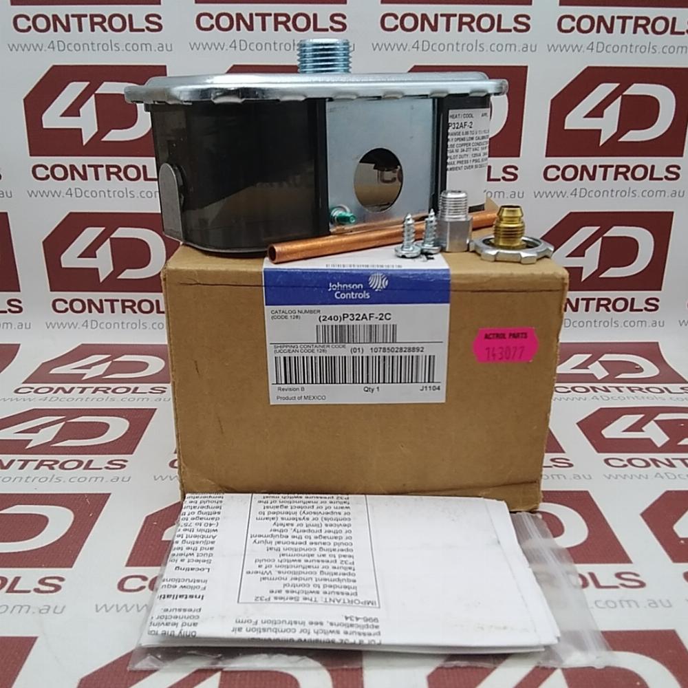 P32AF-2 | Johnson Controls | Pressure Switch, Differential, SPDT
