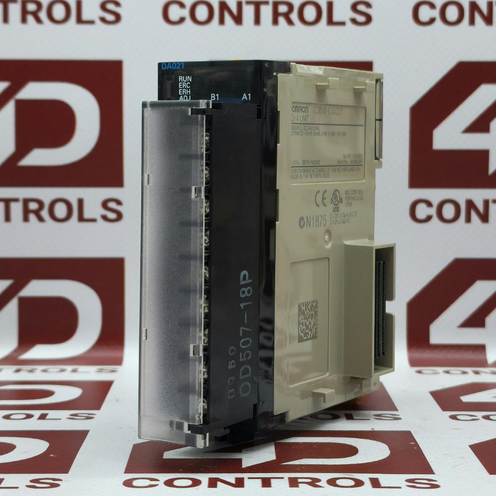 CJ1W-DA021 | Omron | Analog Output Module 2 Points 4-20mA 24VDC