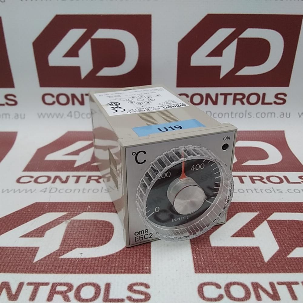 E5C2-R20L-D AC200-240 0-400 | Omron | Temp Controller, Relay