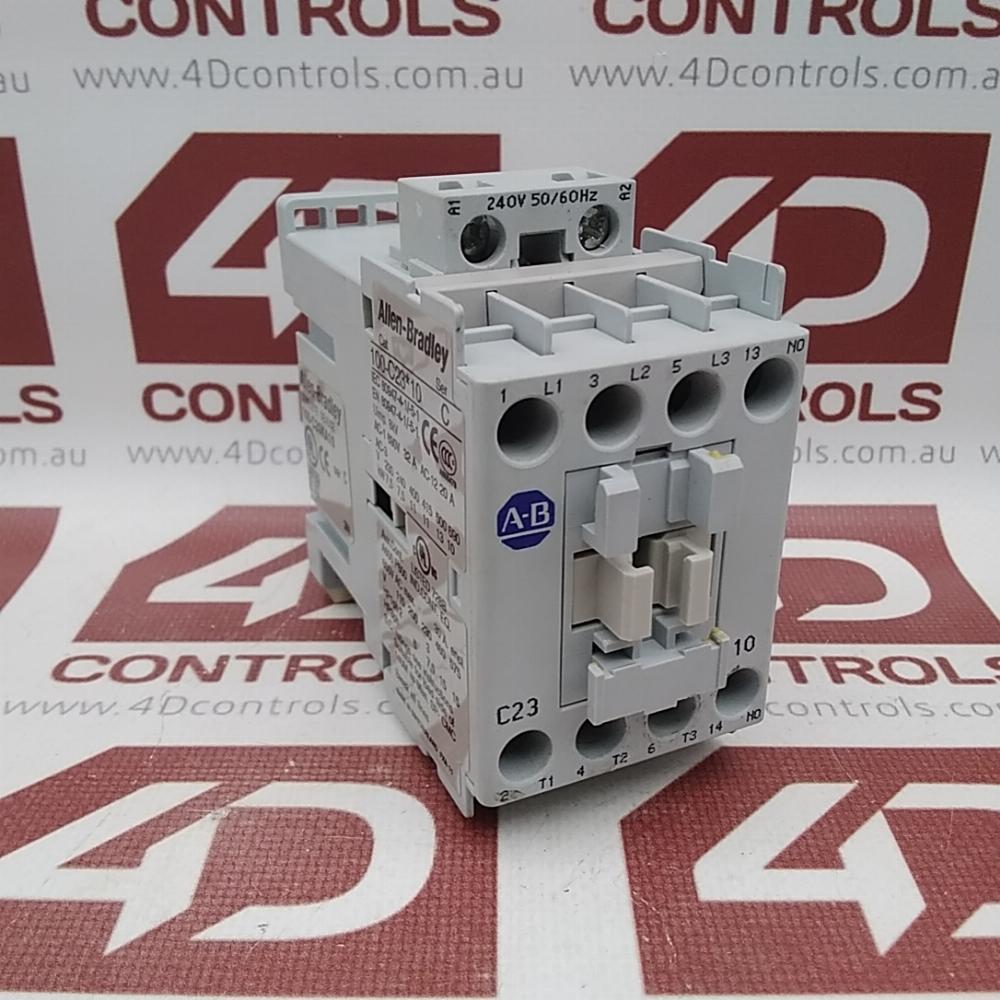 100-C23KA10 | Allen Bradley | Contactor, 23A, 240VAC, 3P
