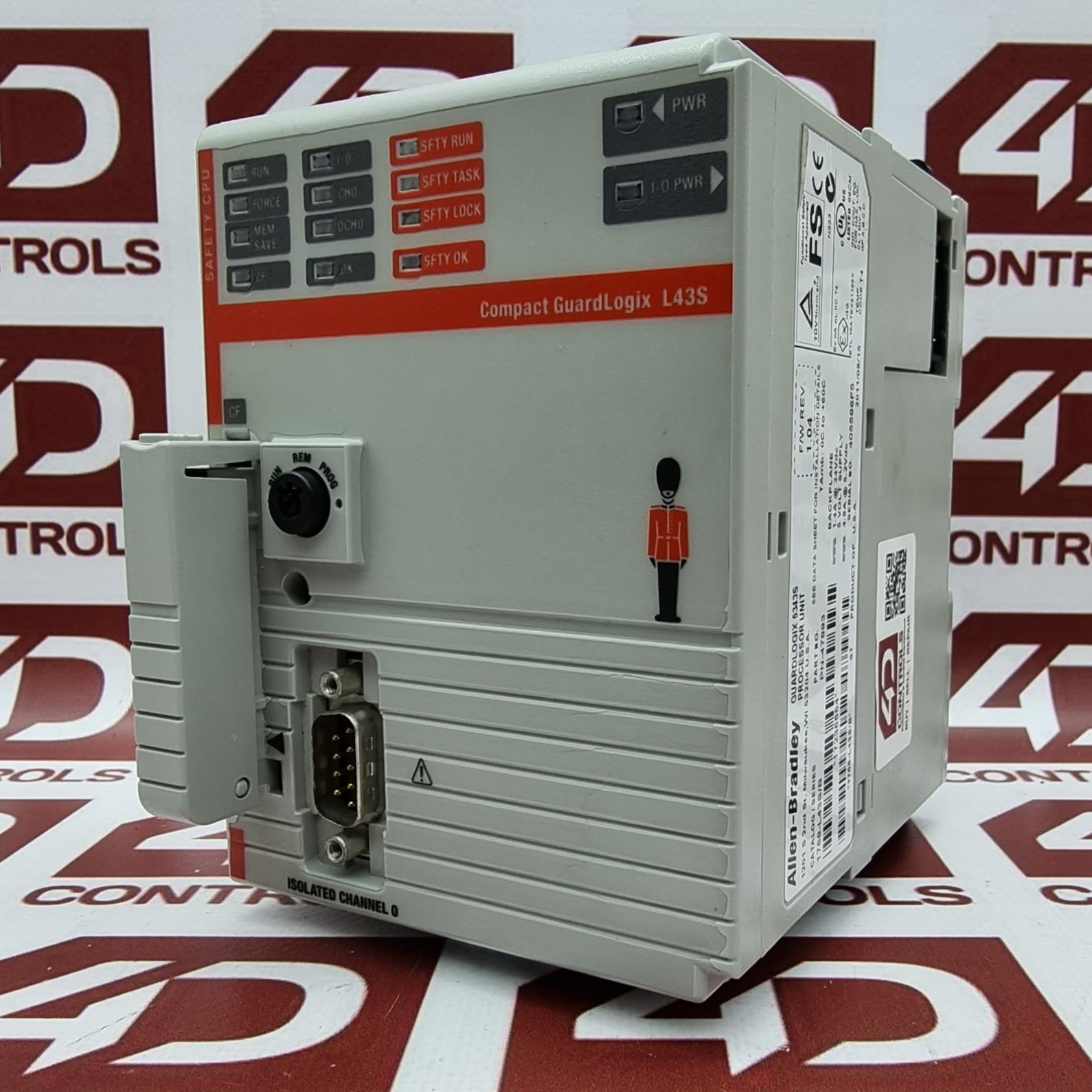 1768-L43S | Allen Bradley | GuardLogix Safety Processor