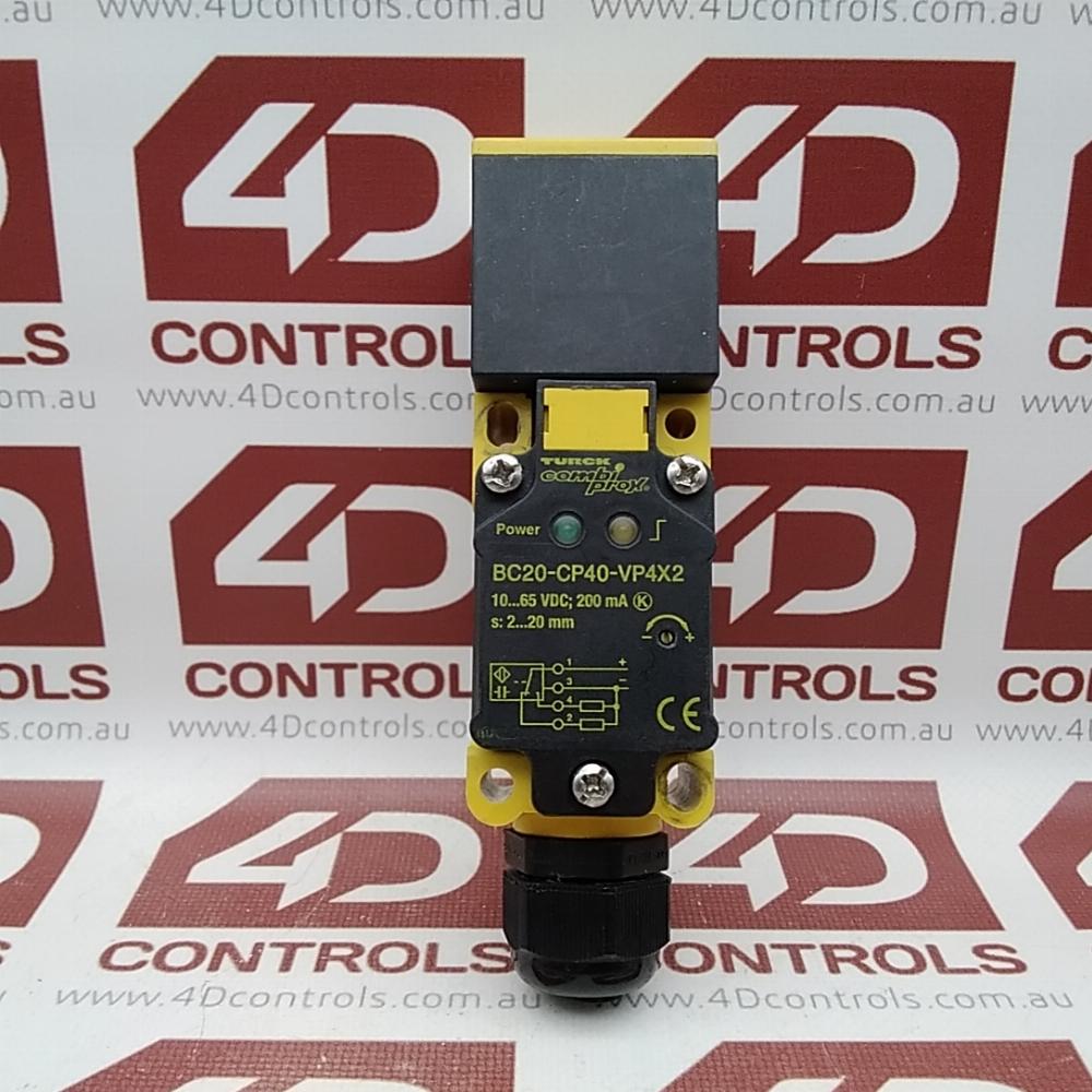BC20-CP40-VP4X2 | Turck | (M2515600) Proximity Switch 20mm Range
