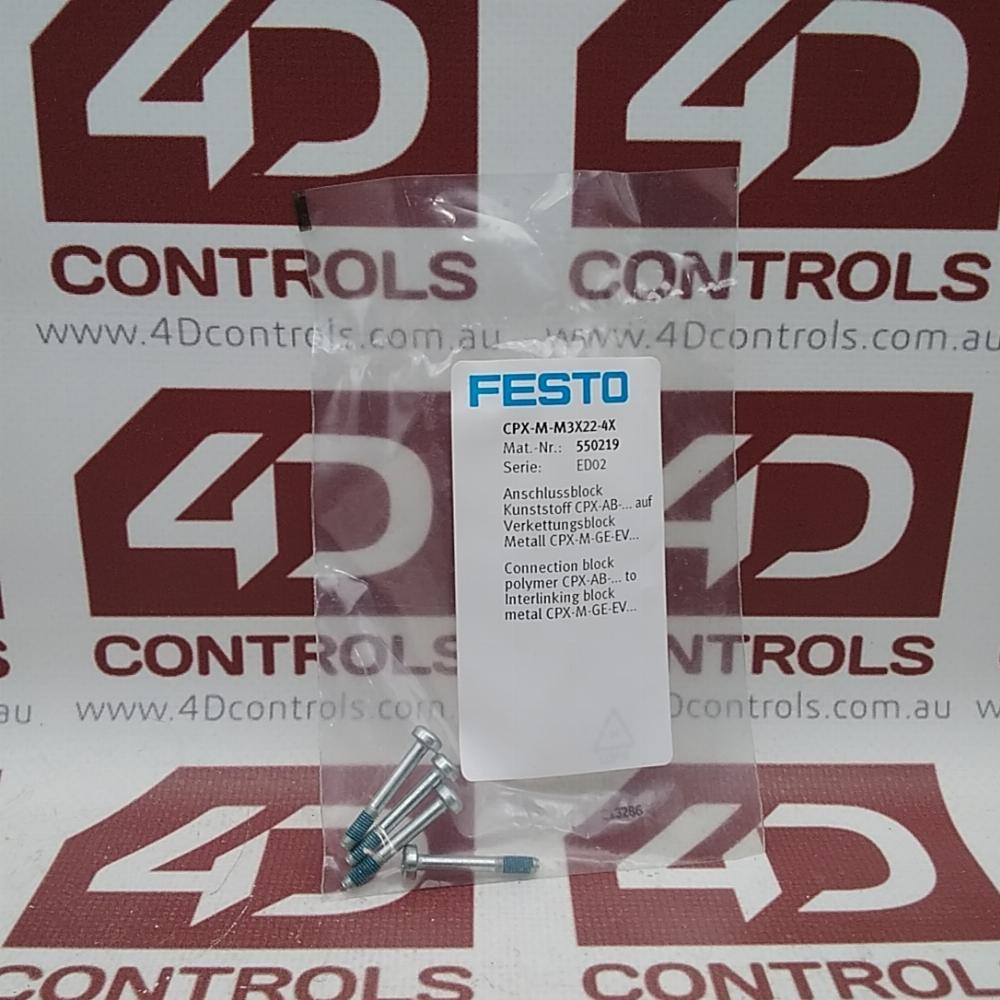 550219 | Festo | Screws, For Modular Electrical Terminal CPX