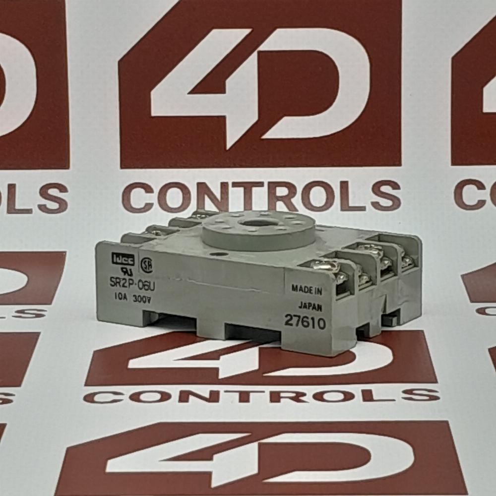SR2P-06U | IDEC | Relay Socket, 8 Pins, 10A, 300V, DIN Rail Mount
