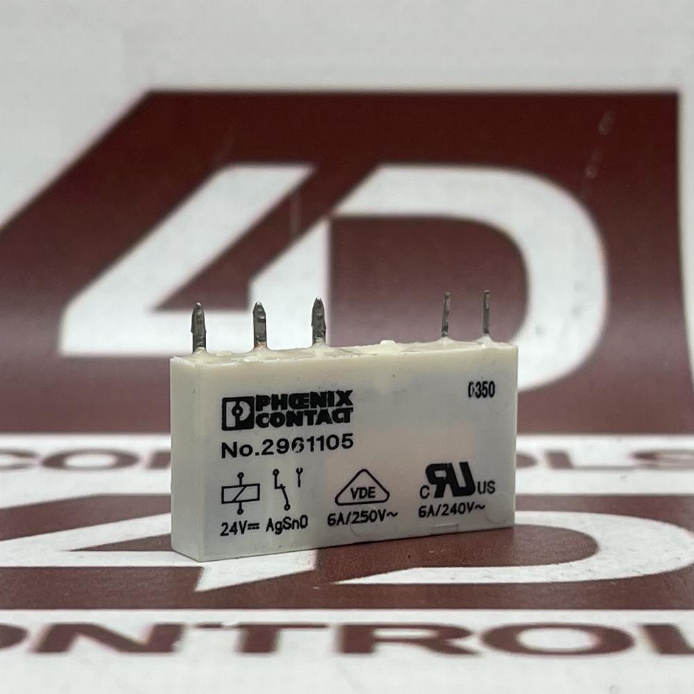 2961105 | Phoenix Contact | (REL-MR-24DC/21), Single Relay