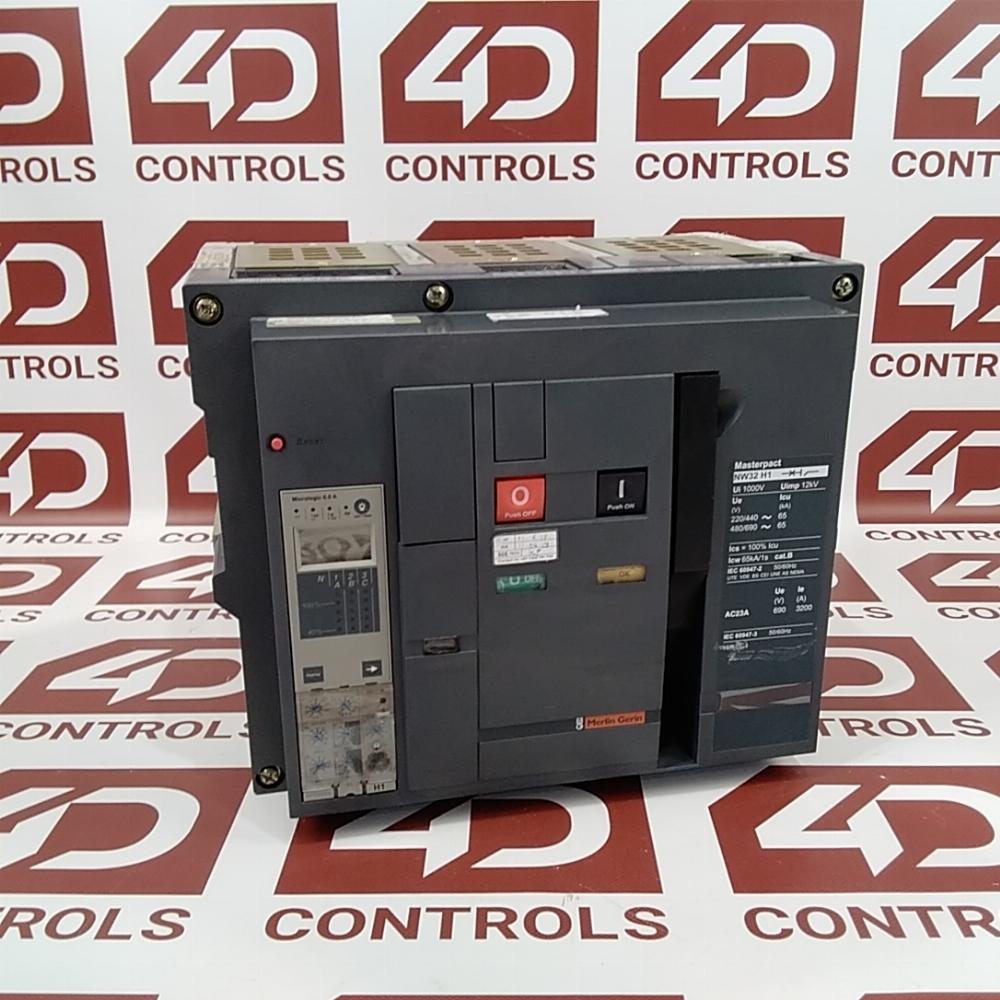 NW32H1 | Merlin Gerin | Circuit Breaker, 3000A, 3 Pole, 635V