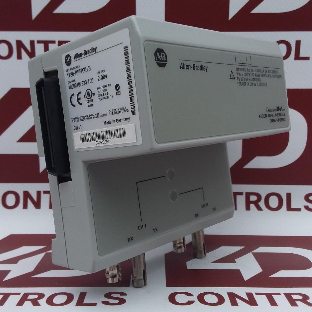 1786-RPFRXL | Allen Bradley | ControlNet | Fiber Ring Module
