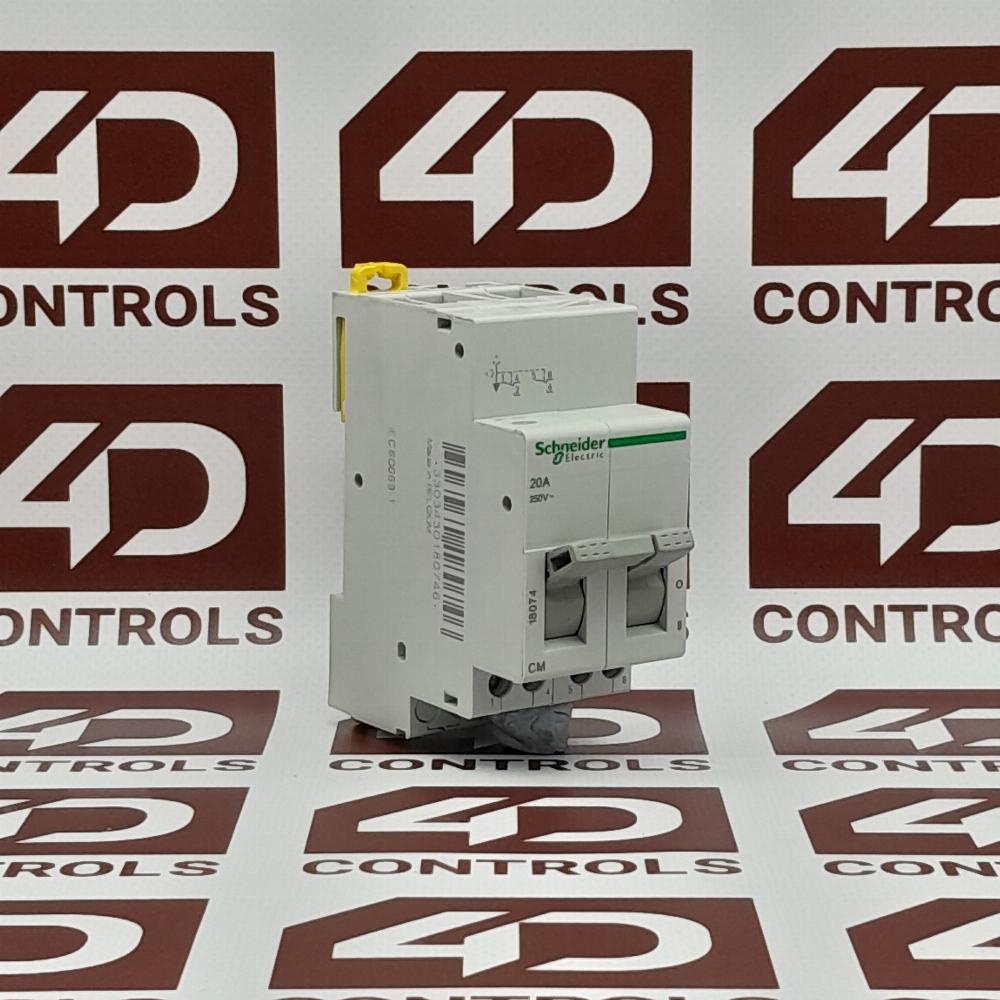 18074 | Schneider | Selector Switch, 3 Position, 20A, 250VAC