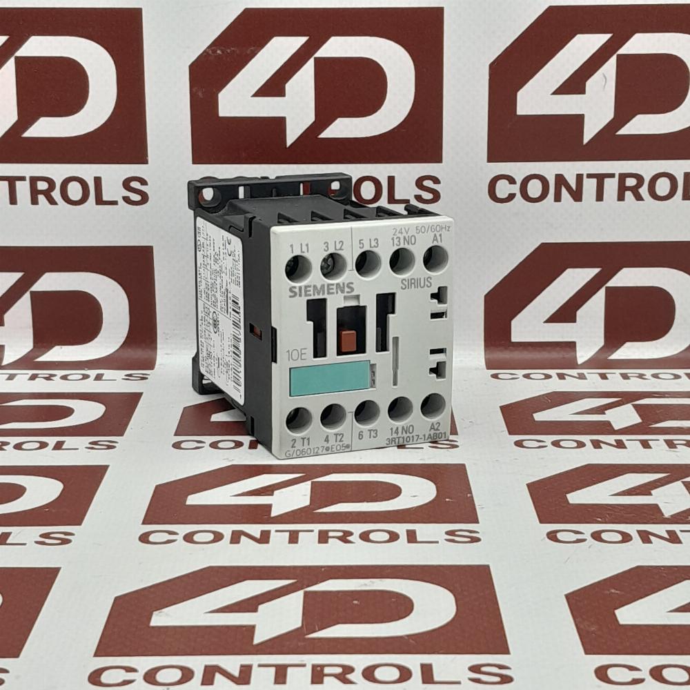 3RT1 017-1AB01 | Siemens | Contactor, 12A, 3 Pole, 24VDC