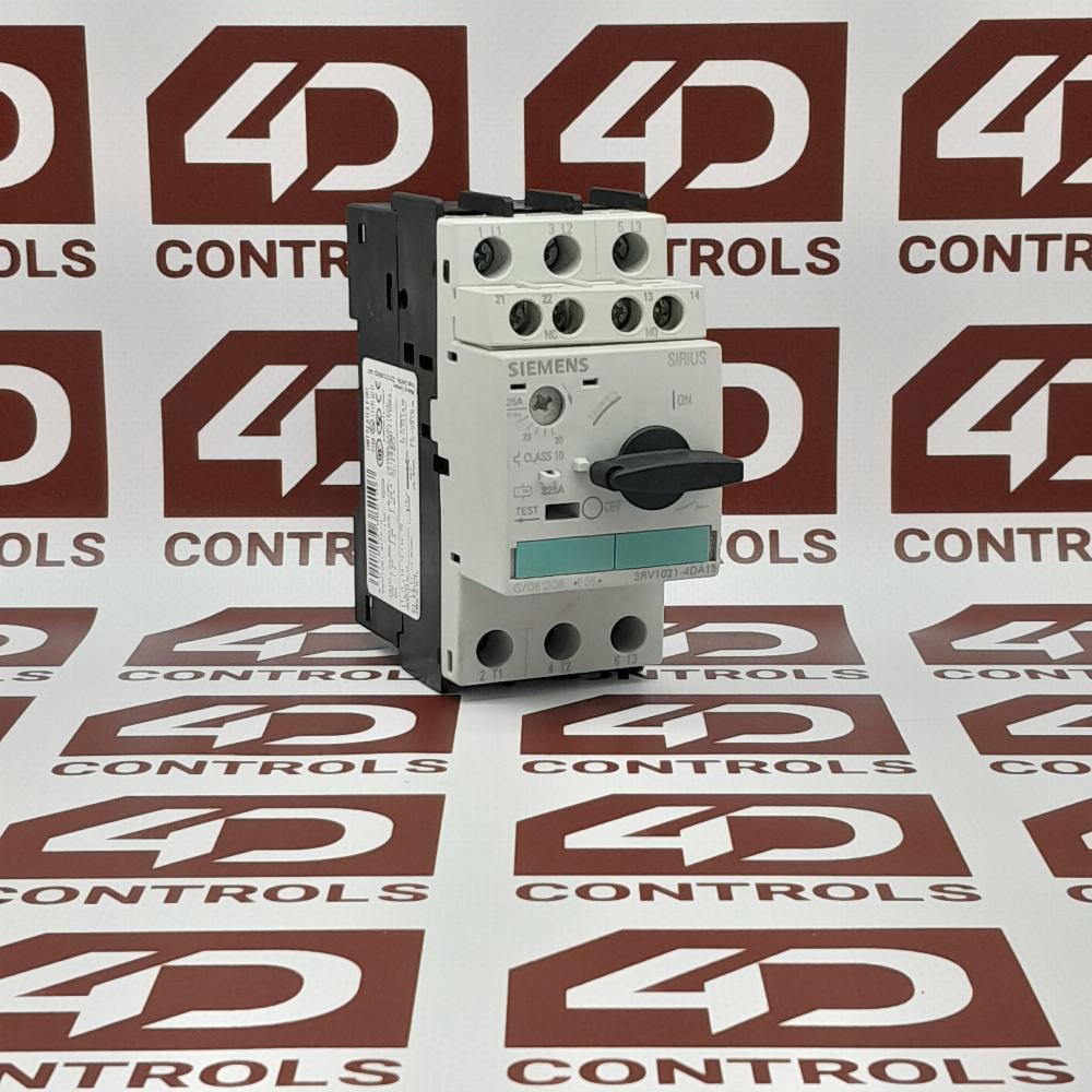 3RV1021-4DA15 | Siemens | Circuit Breaker 20-25A 1 N.O. - 1 N.C.