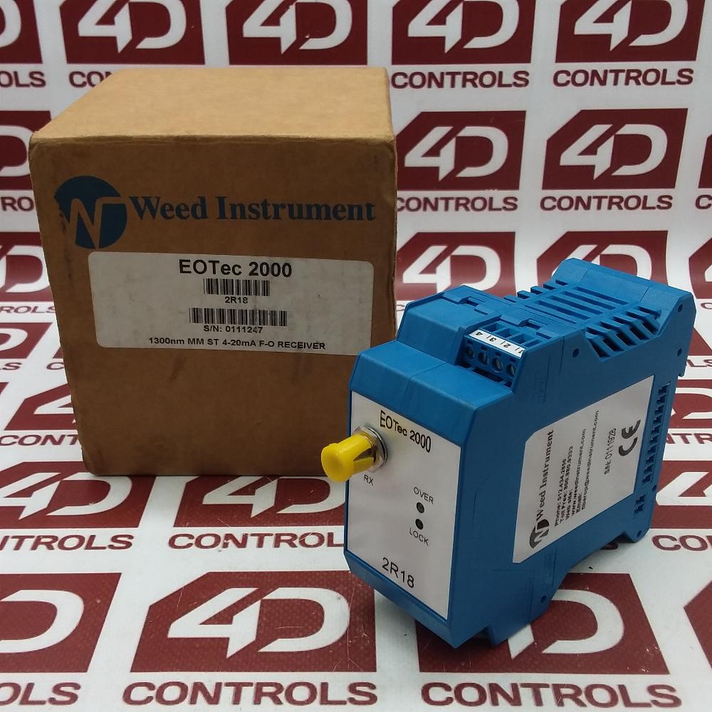 2R18 | Weed Instrument | Fibre Optic Receiver, 24VDC