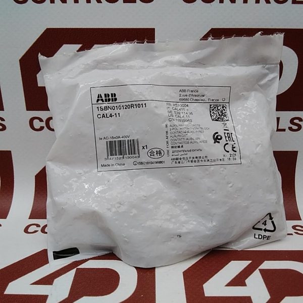 1SBN010120R1011 | ABB | (CAL4-11), Auxiliary Contact, Side Mount