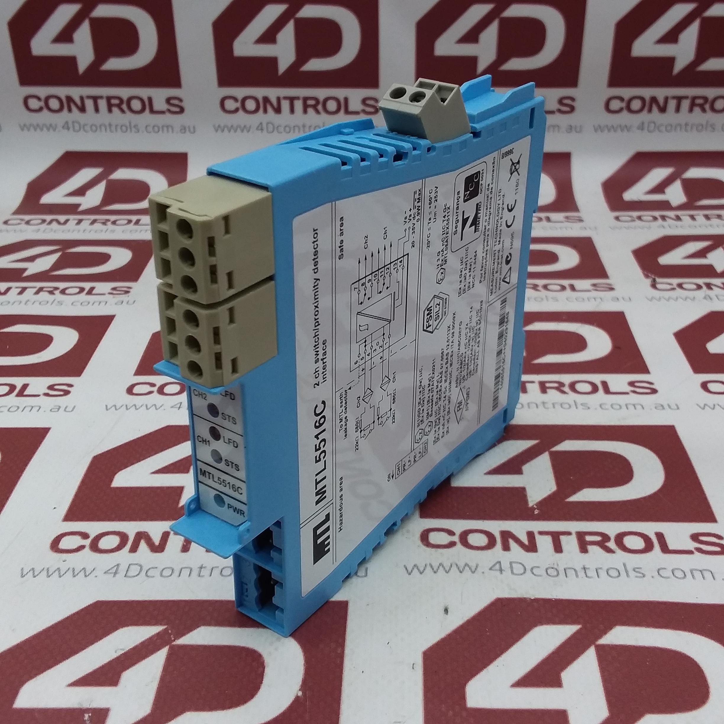 MTL5516C | Eaton | Proximity Detector Interface, 2 Channel