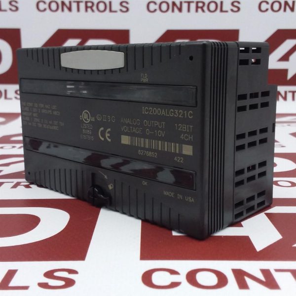 IC200ALG321 | GE Fanuc | Analog Output Module, 4 Channel, 12 Bit
