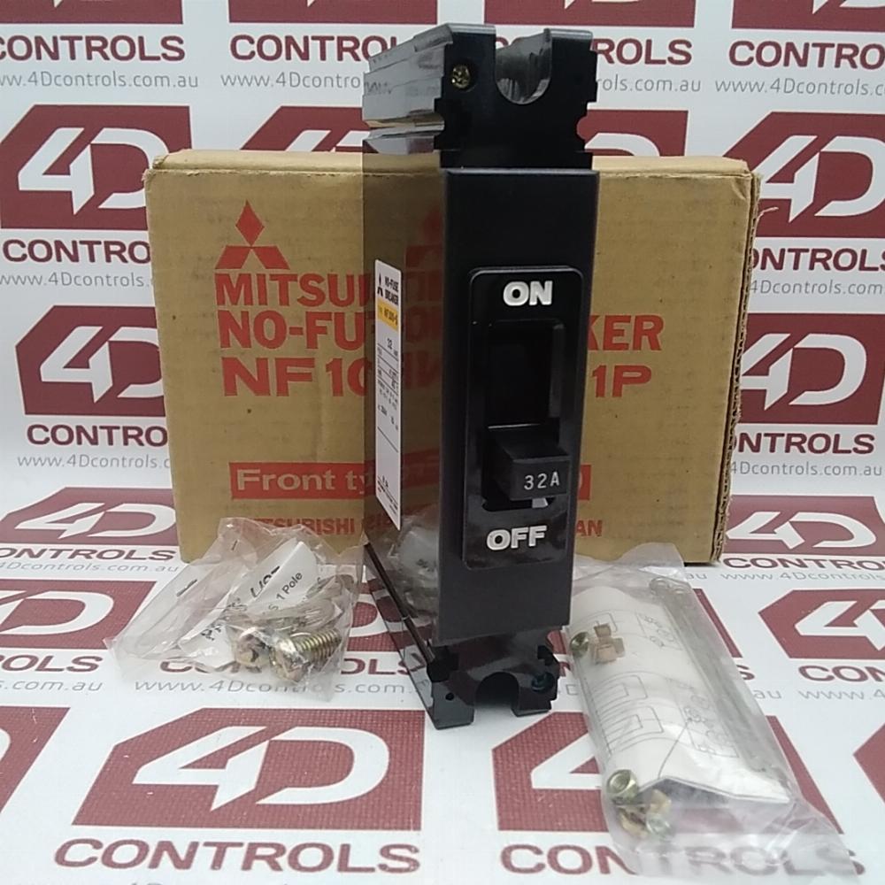 NF100-S-1P-32A | Mitsubishi | Circuit Breaker, 1 Pole, 32A