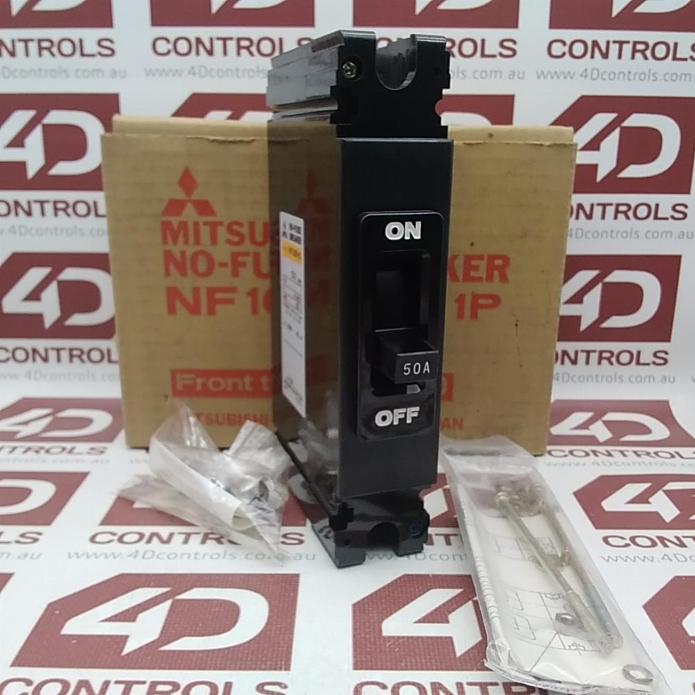 NF100-S-1P-50A | Mitsubishi | Circuit Breaker, 1 Pole, 50A