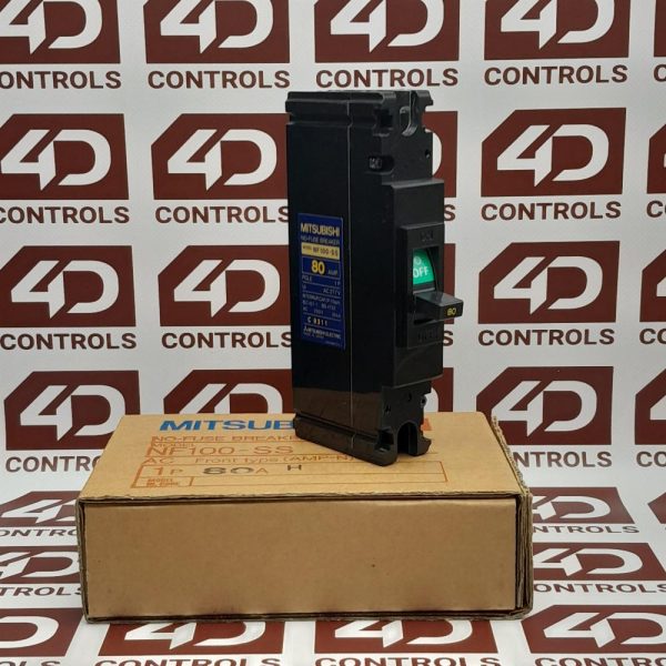 NF100-SS-1P-80A | Mitsubishi | No Fuse Breaker, 1 Pole, 80A