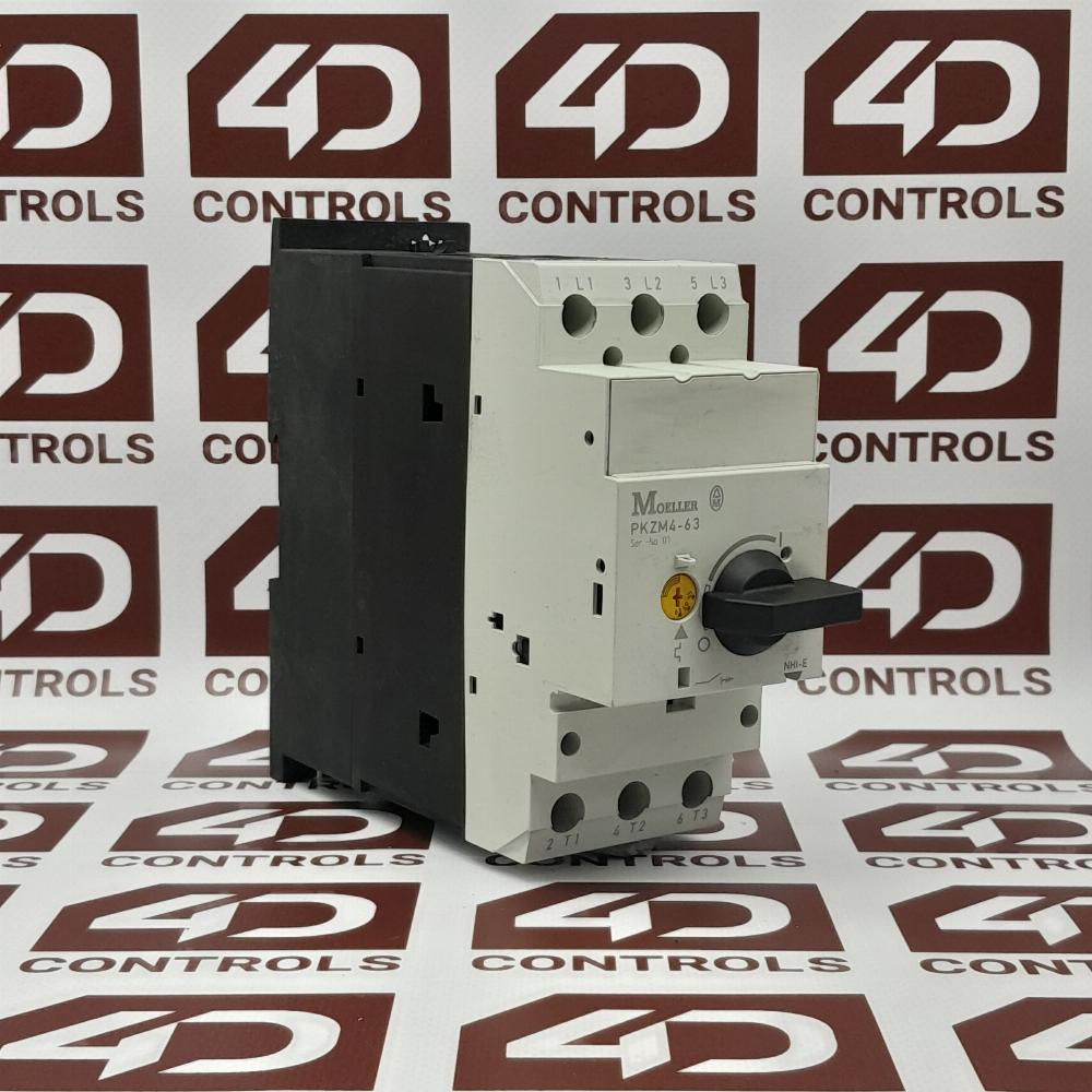 PKZM4-63 | Moeller | Manual Motor Controller, 65A, 3 Pole