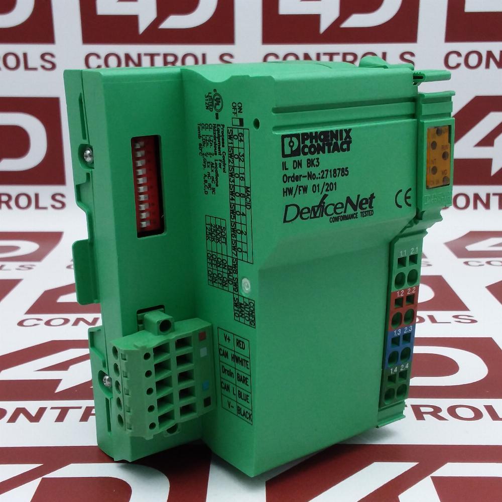 2718785 (IL DN BK3) | Phoenix Contact | Bus Coupler, 24VDC