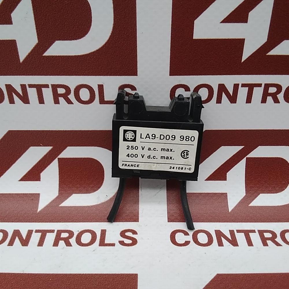 LA9-D09 980 | Schneider | Suppress Block, 220VAC, RC Circuit