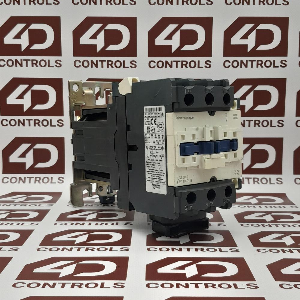 LC1D4011U7 | Schneider | Contactor, 3 Pole, 40A, 230/240VAC