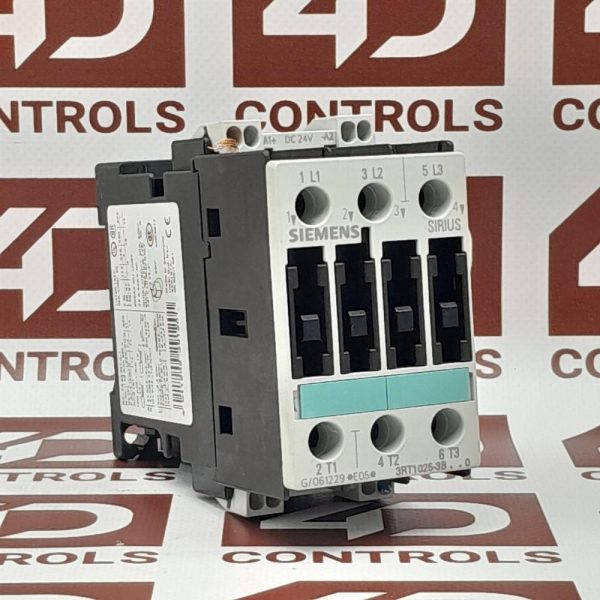 3RT1025-3BB40 | Siemens | Motor Starter Contactor, 3 Pole