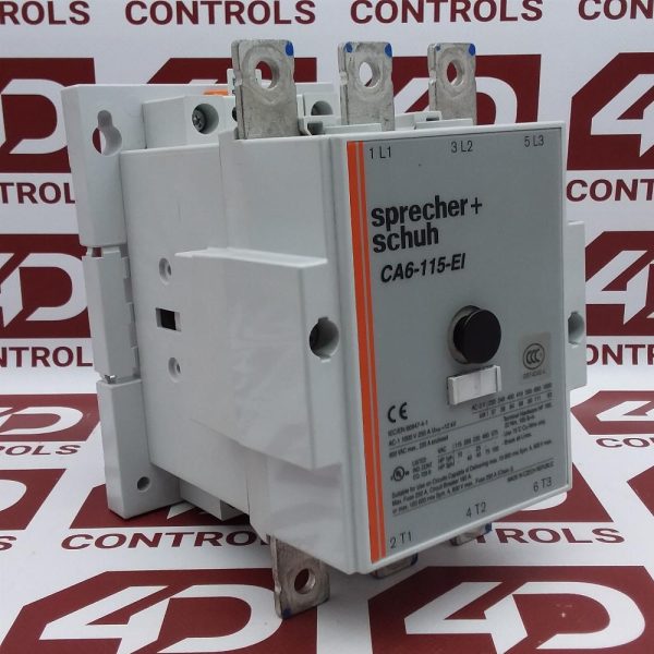CA6-115-EI-00-120 | Sprecher + Schuh | AC Contactor, 3 Pole