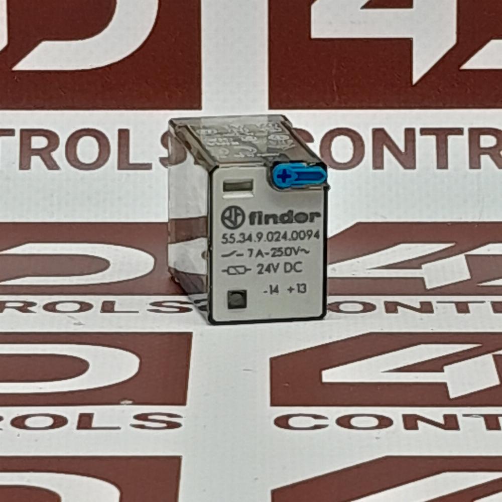 55.34.9.024.0094 | Finder | Relay, 7A, 24VDC