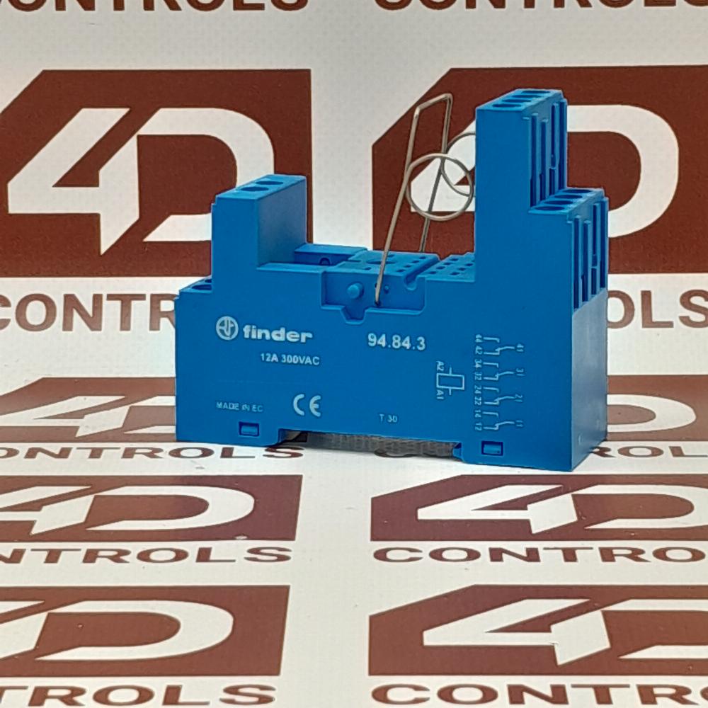 94.84.3 | Finder | Socket, For 55.34 Relay