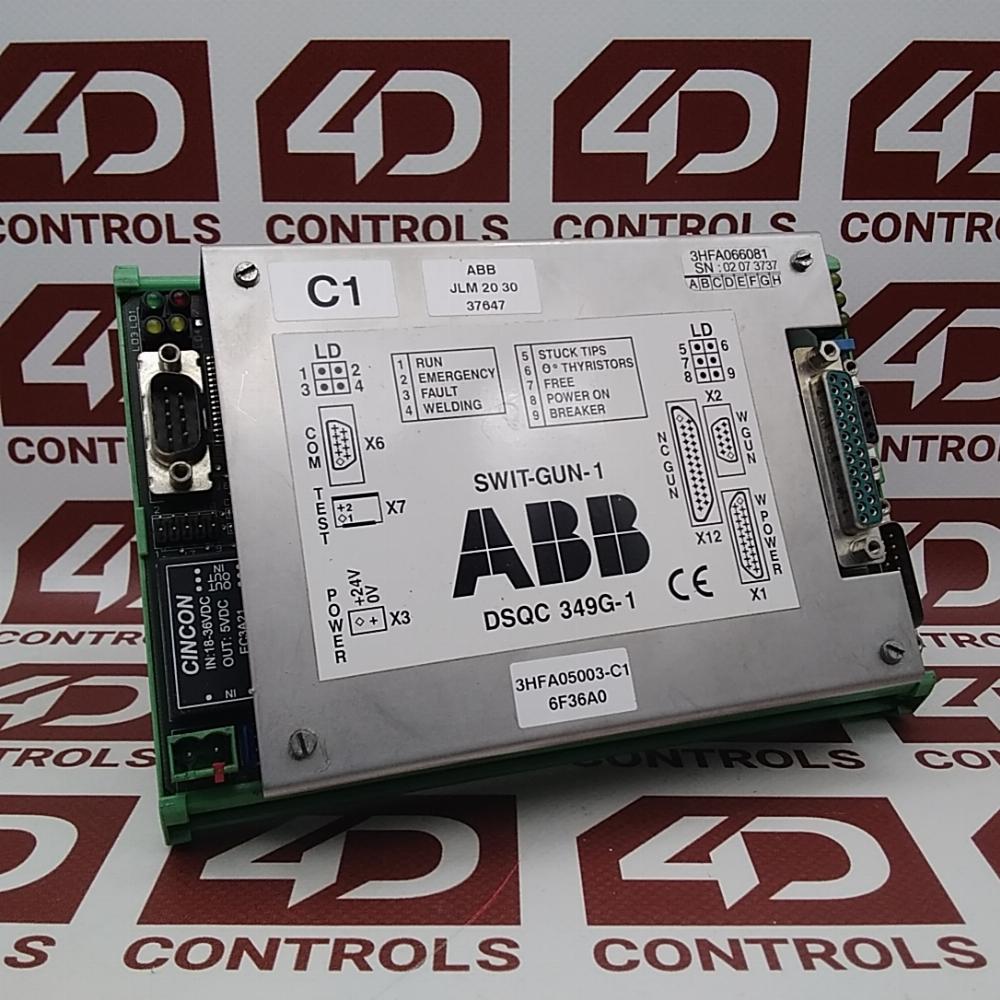 DSQC 349G-1 | ABB | Switch Gun Board, For Robotics