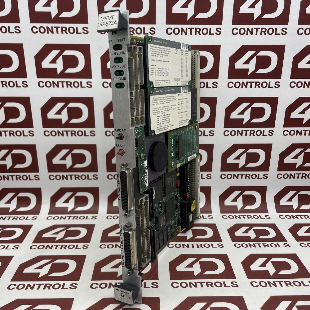 MVME162-523A | Motorola | CPU Module, 32MHZ, 8MB DRAM, 2 SIO