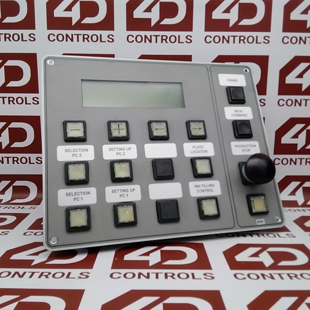 16.85112-0061 | Man Roland | Operators Panel, 15 Button