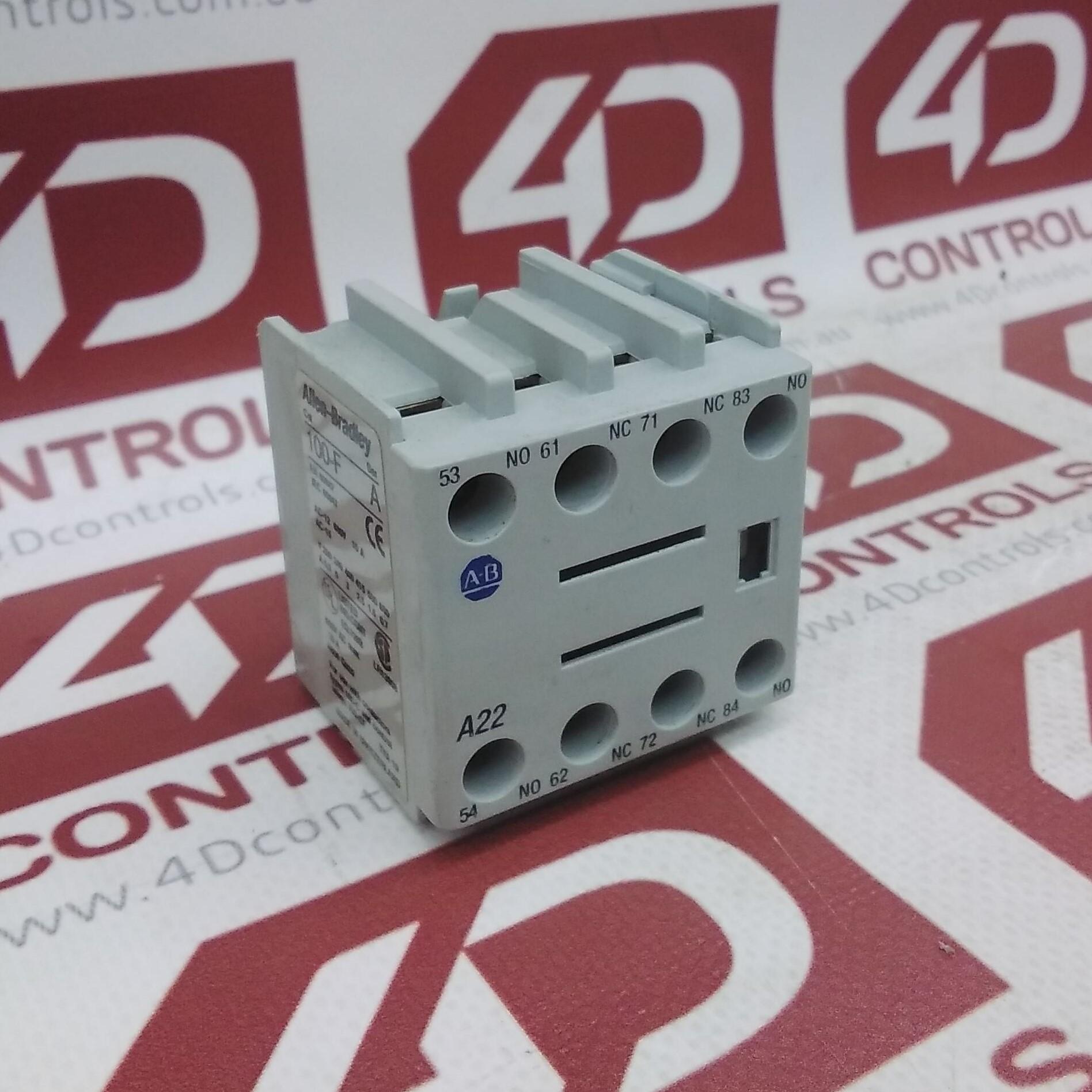 100-FA22 | Allen Bradley | Auxilary Contact Block, 10A, 17V