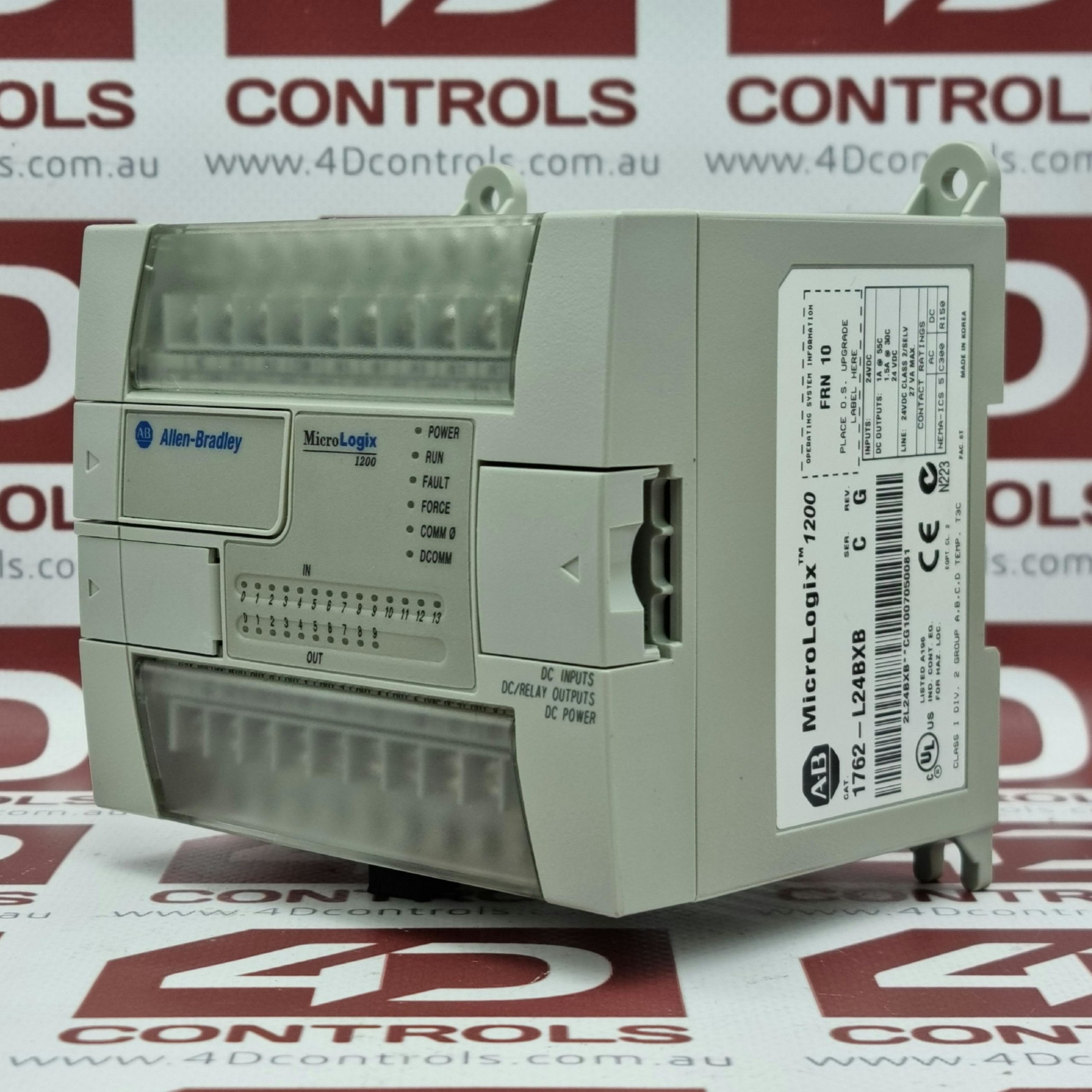 1762-L24BXB | Allen Bradley | MicroLogix 1200, 24VDC Power