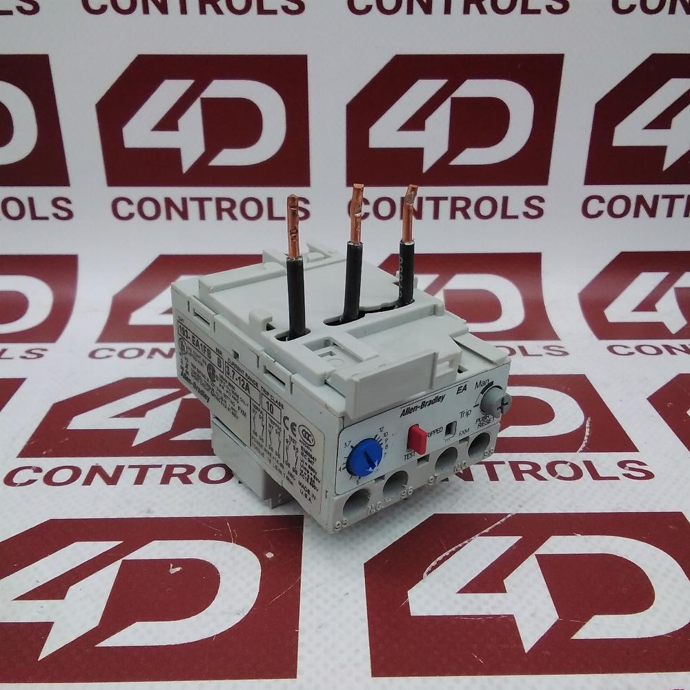 193-EA1FB | Allen Bradley | Overload Relay, 3.7-12A, 3 Pole