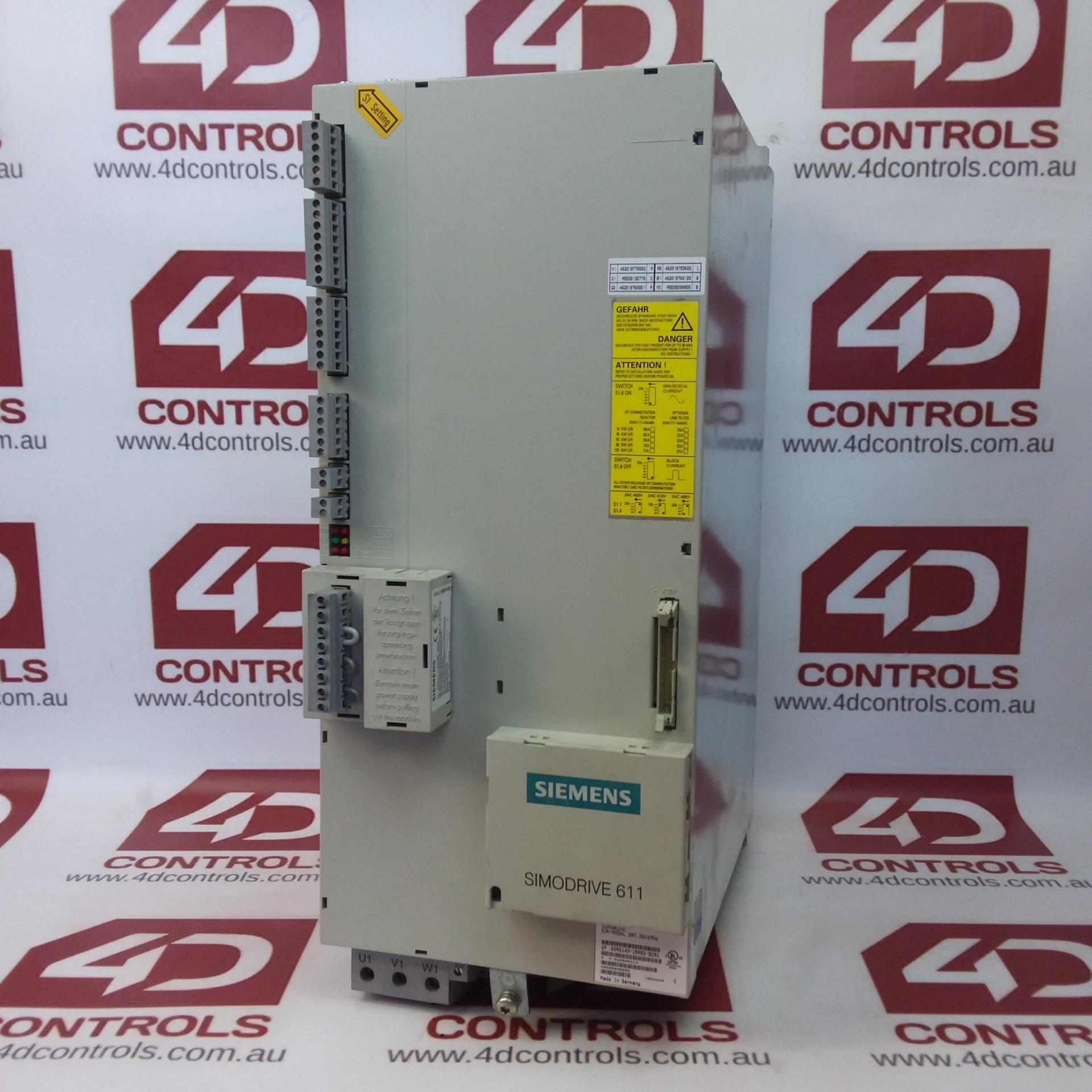 6SN1 145-1BA02-0CA1 | Siemens | Simodrive 611 Infeed Module