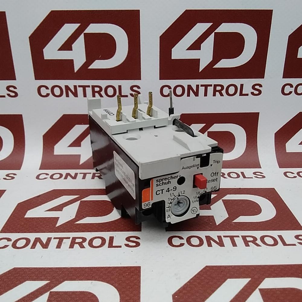 CT 4-9 0.8-1.2A | Sprecher + Schuh | Thermal Overload Relay