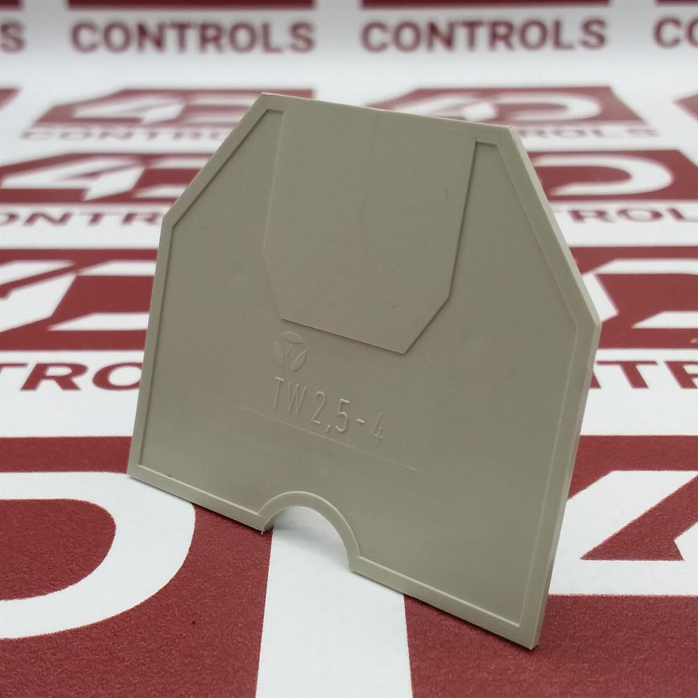 TW 2,5-4 | Wieland | Terminal Block End, Back/End Cap, Tan