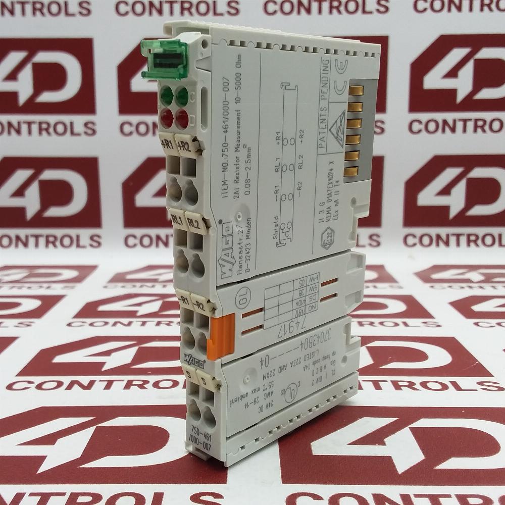 750-461/000-007 | WAGO | Analog Input Module, 2 Channel, 5VDC